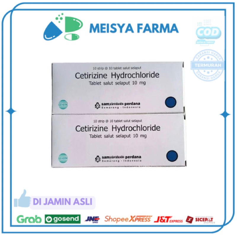 Jual Cetirizine Box Shamparindo | Shopee Indonesia