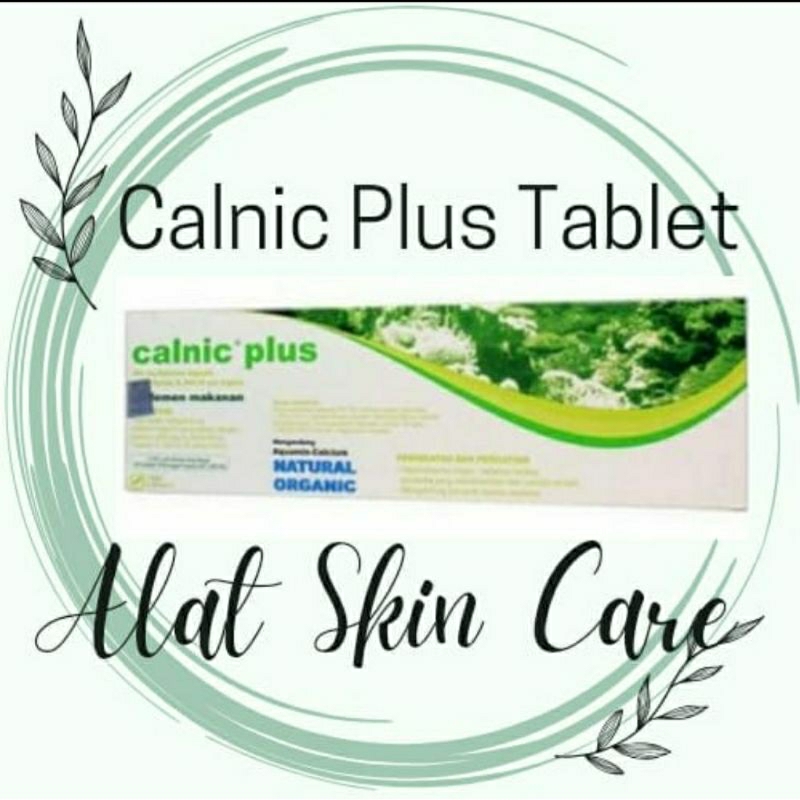Jual CALNIC PLUS TABLET PER BOX | Shopee Indonesia