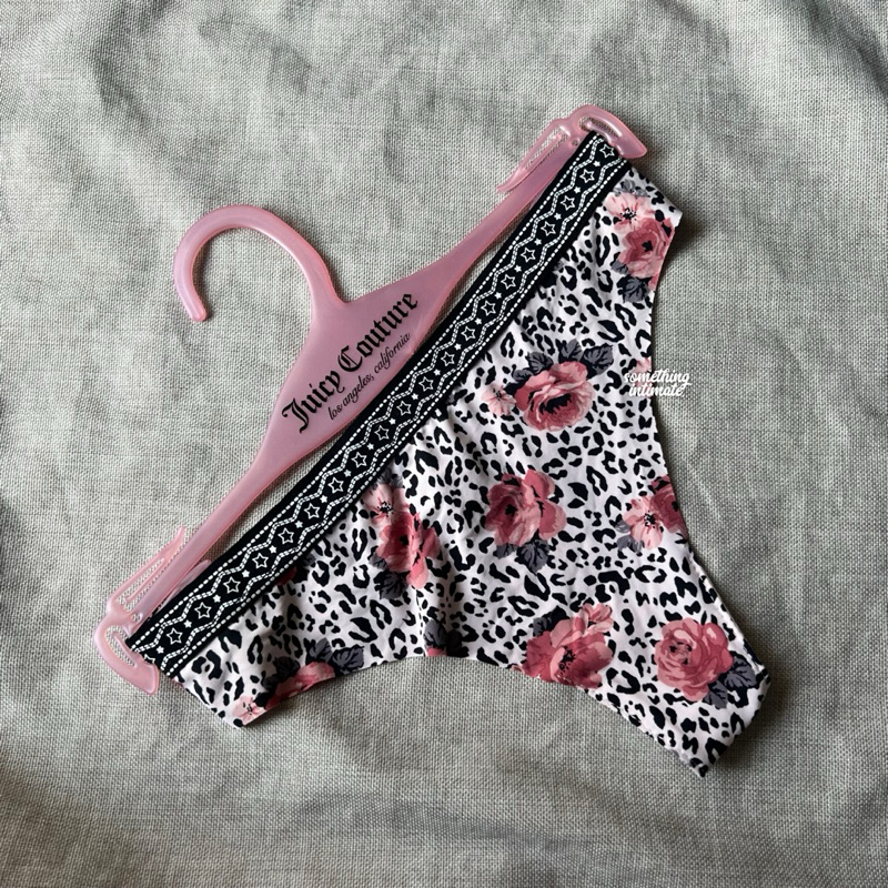 Jual #1 Juicy Couture XOXO Seamless Laser Cut Airy Thong / Seamfree ...