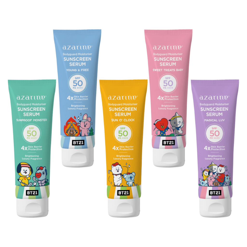 Jual AZARINE Bodyguard Moisturizer Sunscreen Serum SPF 50 PA++++ 100 ml ...