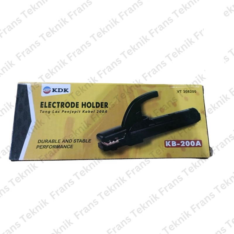 Jual STANG LAS MMA 200 AMPER / TANG LAS STICK 200 A / ELECTRODE HOLDER 200A/ KDK Tang Las 200A ...