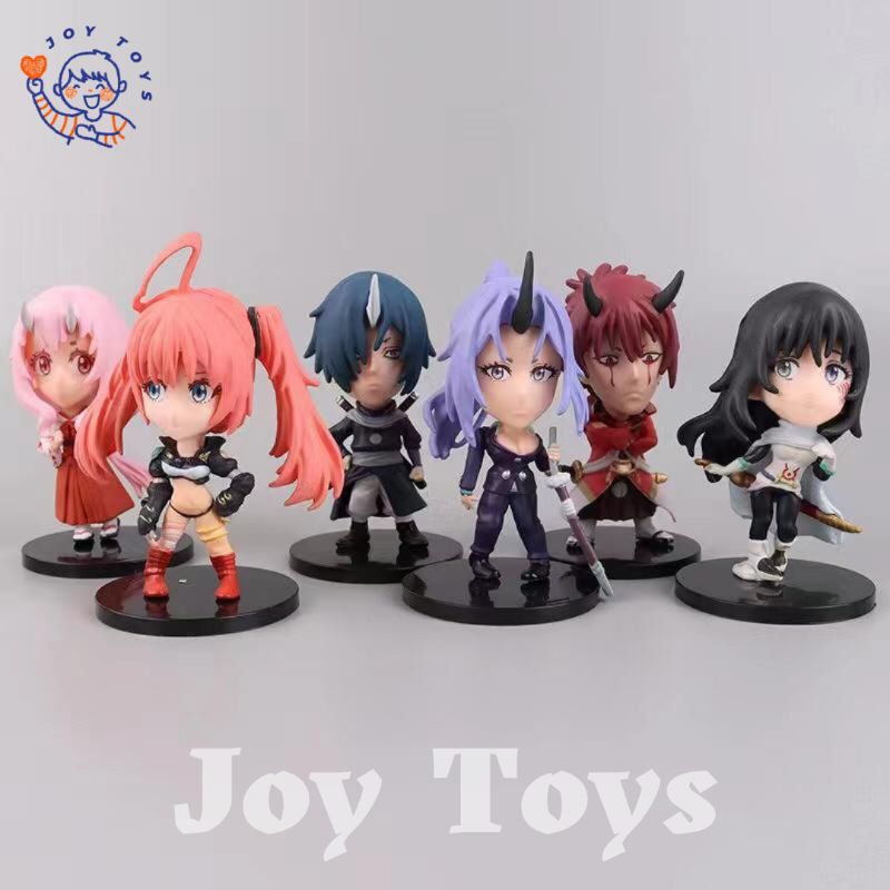 Jual MILIM AND KIRIN SQUAD CHIBI 6 PCS 160 TENSHURA RIMURU FIGURE ...