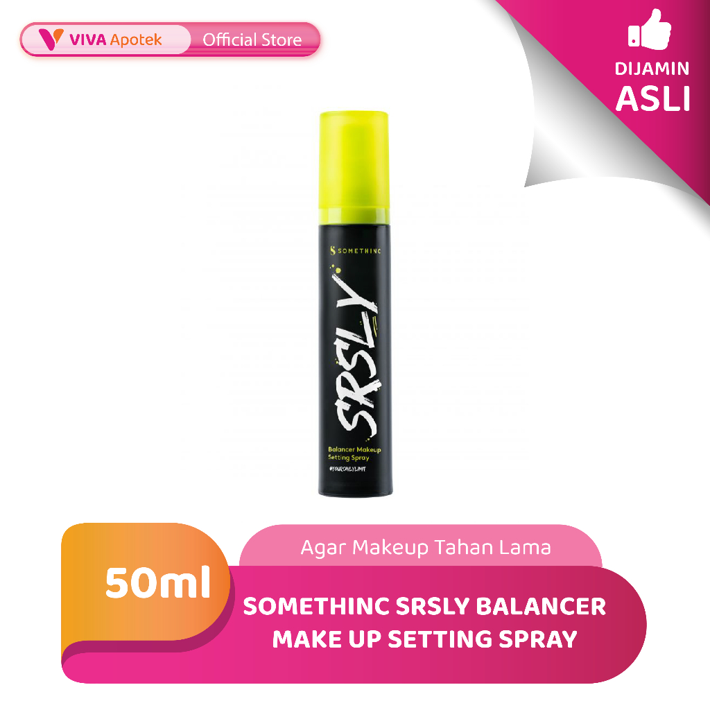Jual Somethinc SRSLY Balancer Make Up Setting Spray 50 ml | Shopee ...