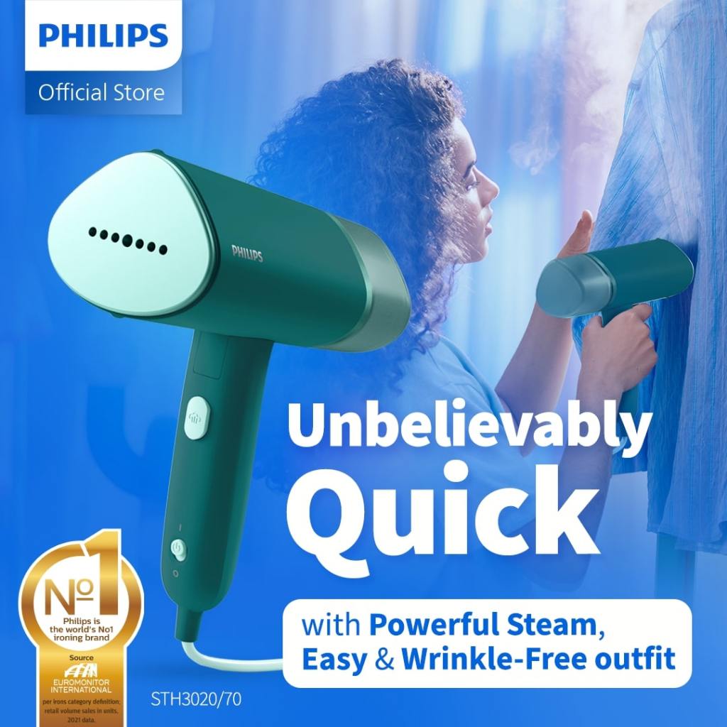 Jual Philips Handheld Steamer 3000 Series - STH3020/70 - Setrika Uap ...