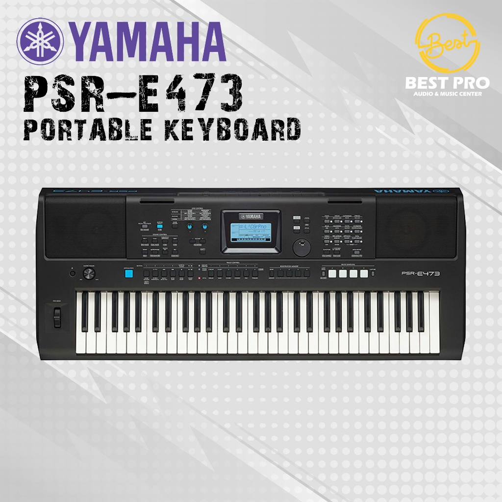 Jual KEYBOARD YAMAHA PSR-E473 ORIGINAL | Shopee Indonesia