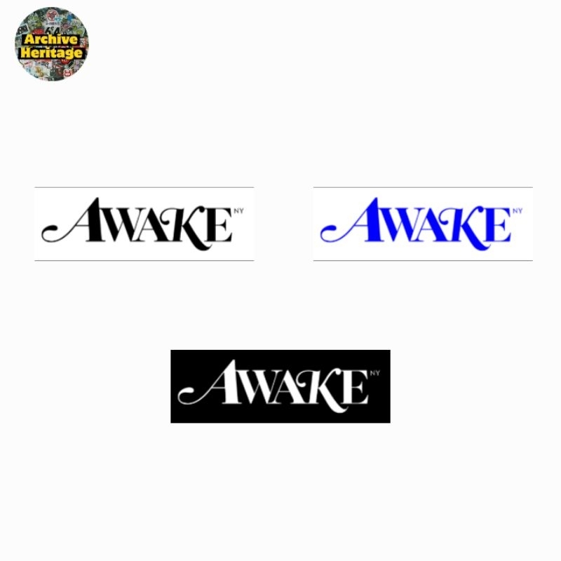 Jual sticker Awake NY logo brand clothing streetwear stiker | Shopee ...
