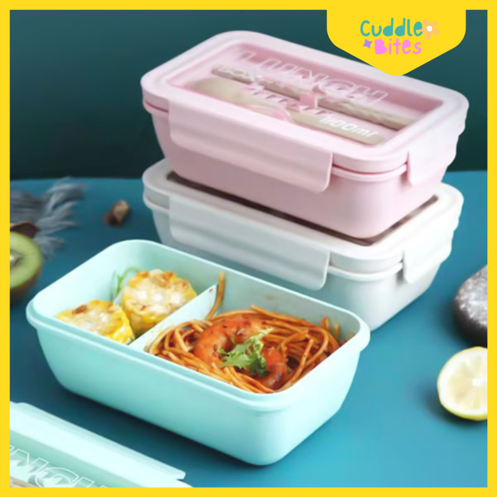 Jual Tempat Makanan Anak Sekolah Lunch Box Makan Lengkap Bekal Lunchbox ...