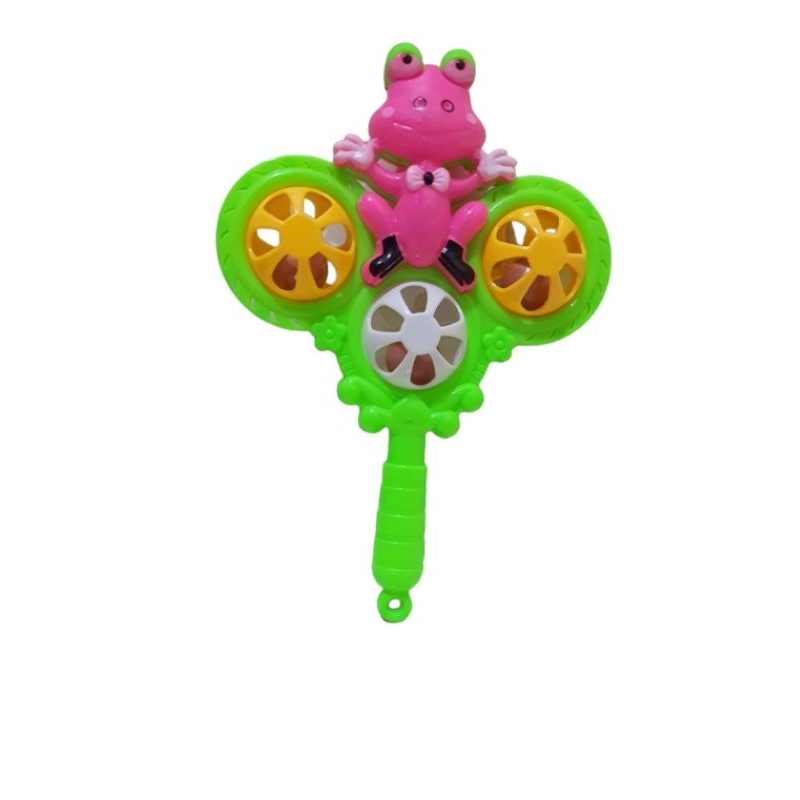 Jual Mainan Anak Bayi Krincingan Model Kupu-Kupu Atau Katak | Shopee ...
