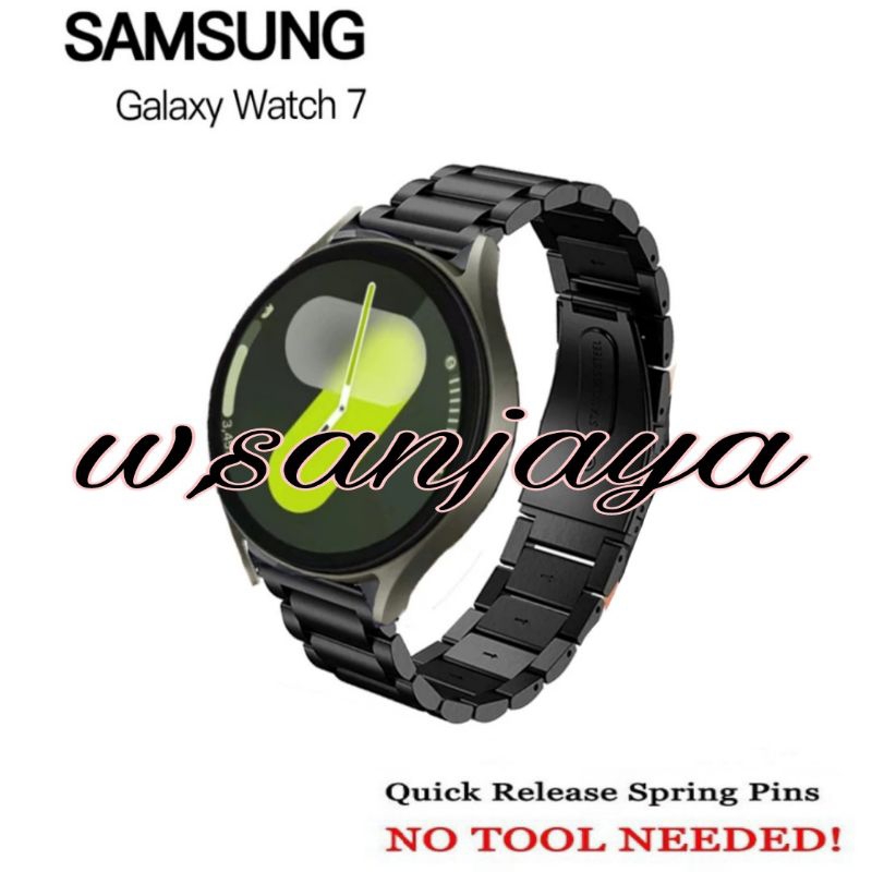 Jual TALI JAM SAMSUNG GALAXY WATCH 7 44MM STRAP STAINLESS STEEL RANTAI ...