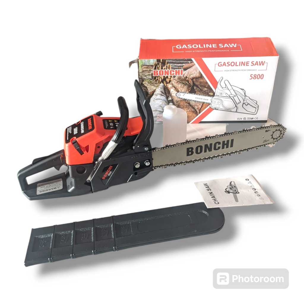 Jual Mesin Potong Kayu 58CC Mesin sinso senso Chainsaw 2Tak 20inch Original - BONCHI | Shopee ...