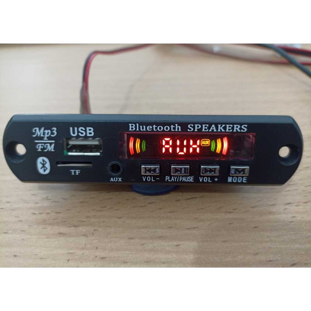 Jual Papan Dekoder Kit Modul MP3 Audio Radio FM DC 5V-12V Bluetooth 5.0 ...