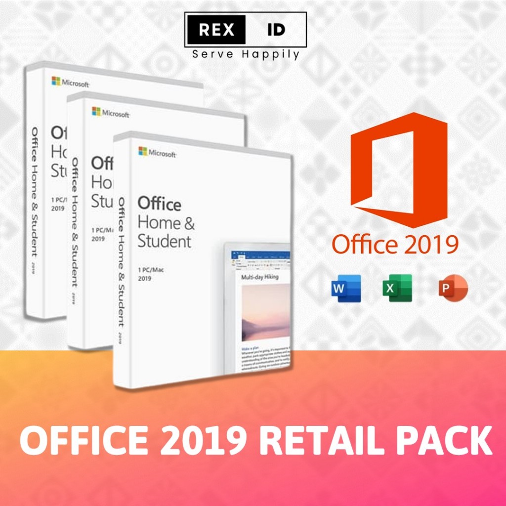 Jual MICROSOFT OFFICE HOME & STUDENT 2019 FPP | Shopee Indonesia