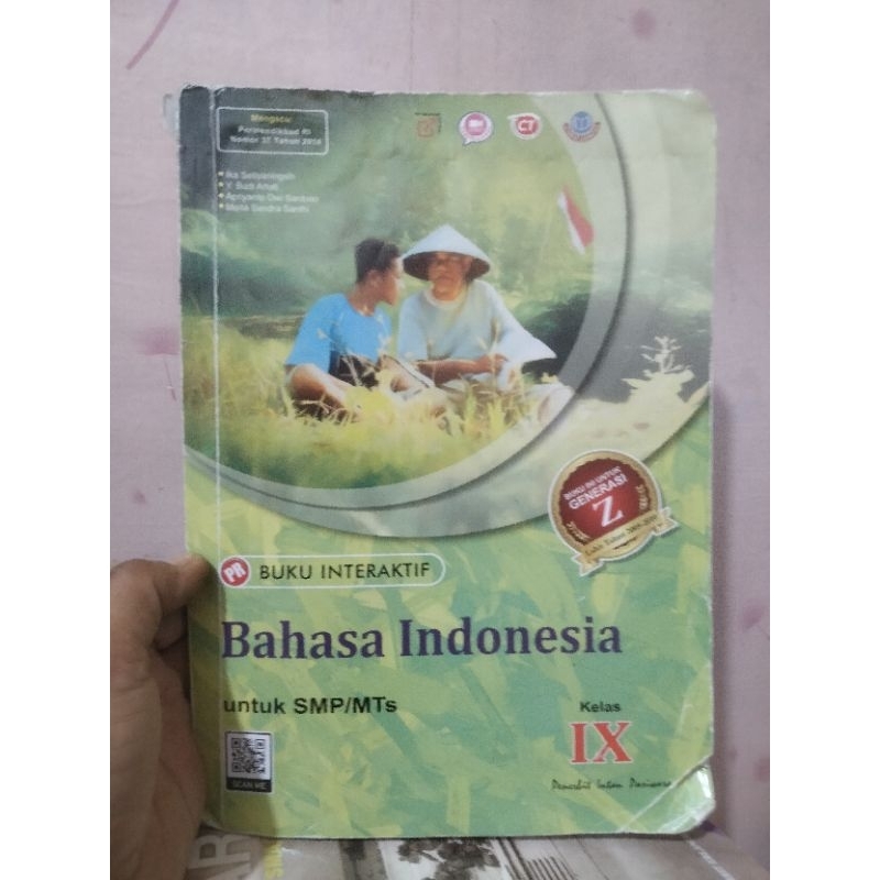 Jual buku interaktif bahasa Indonesia, bahasa inggris,ipa untuk kelas 9/IX/3 smp mts intan ...