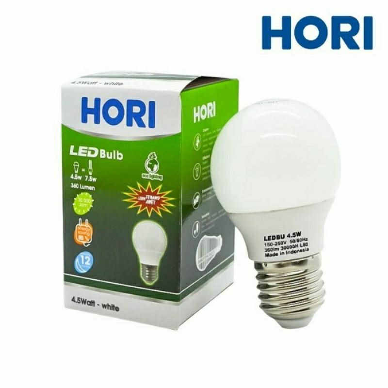 Jual Hori 4.5 watt lampu led warna putih | Shopee Indonesia