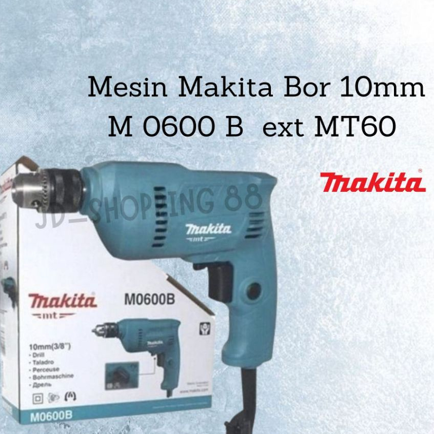 Jual Mesin Bor 10mm Makita M0600B EXT Maktec MT60 - M 0600 B - M0600 B ...