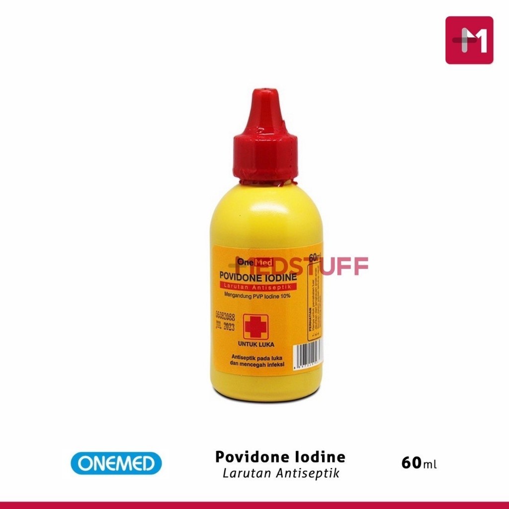 Jual Ecodine 60ml Povidone Iodine Onemed 60ml Povidon Iodin Ecodin 60ml ...