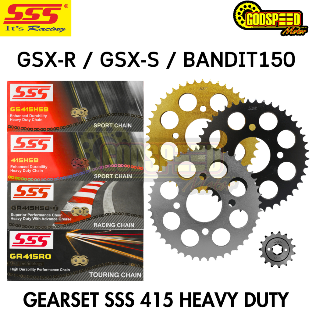 Jual GEARSET GIR SET GSX150 GSX-R GSX-S BANDIT150 GSXR GSXS BAJA 415 SSS HSB HSBT RO O-RING ...