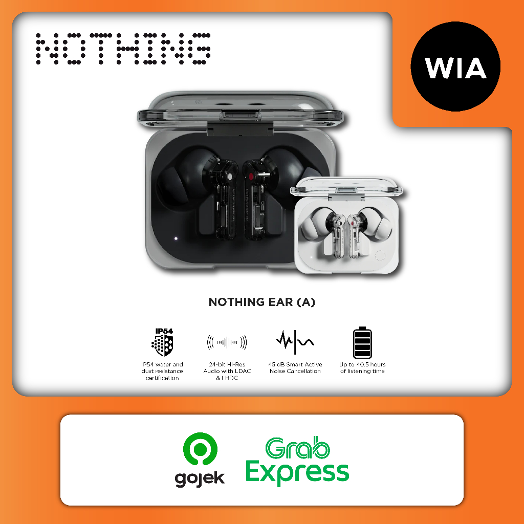 Jual Nothing Ear (a) True Wireless Stereo TWS Earphone Original Garansi ...