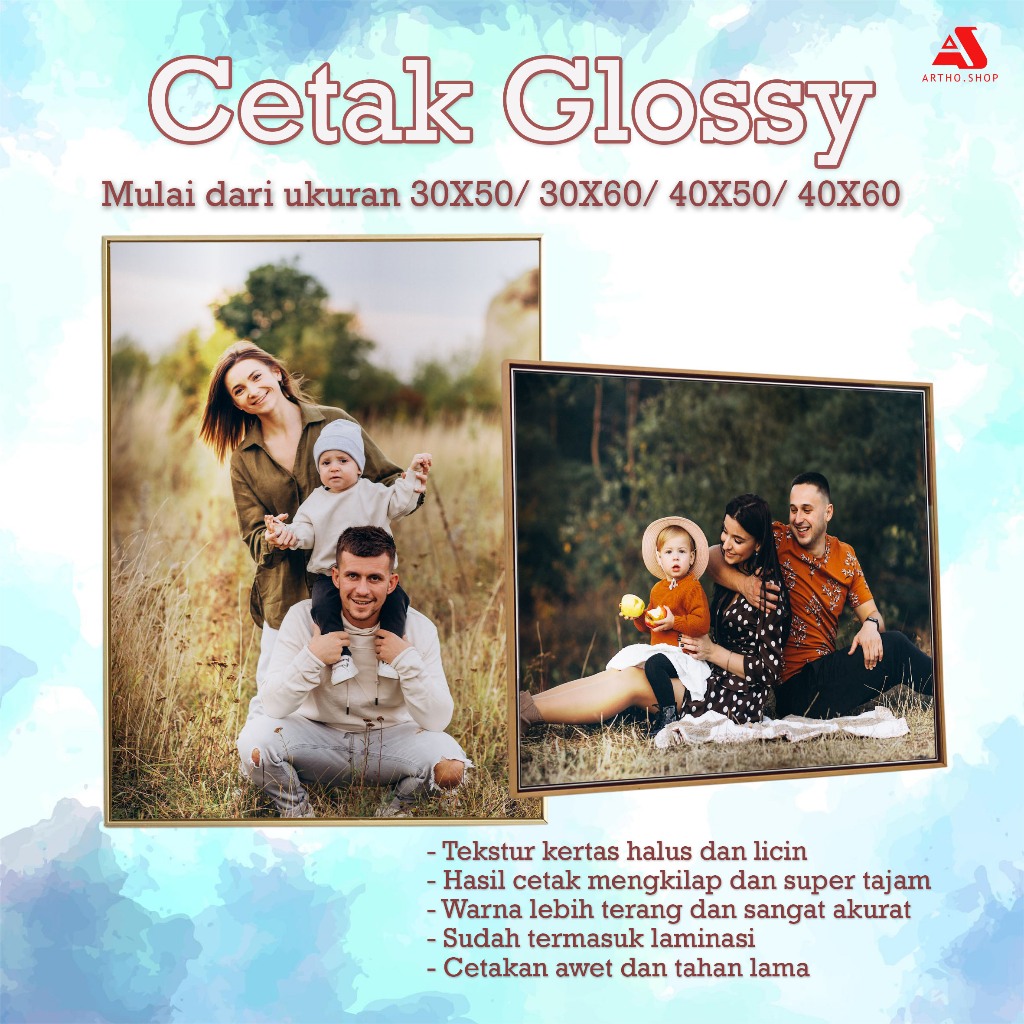 Jual Cetak foto ukuran jumbo/ cetak foto bahan Glossy/ cetak foto ...