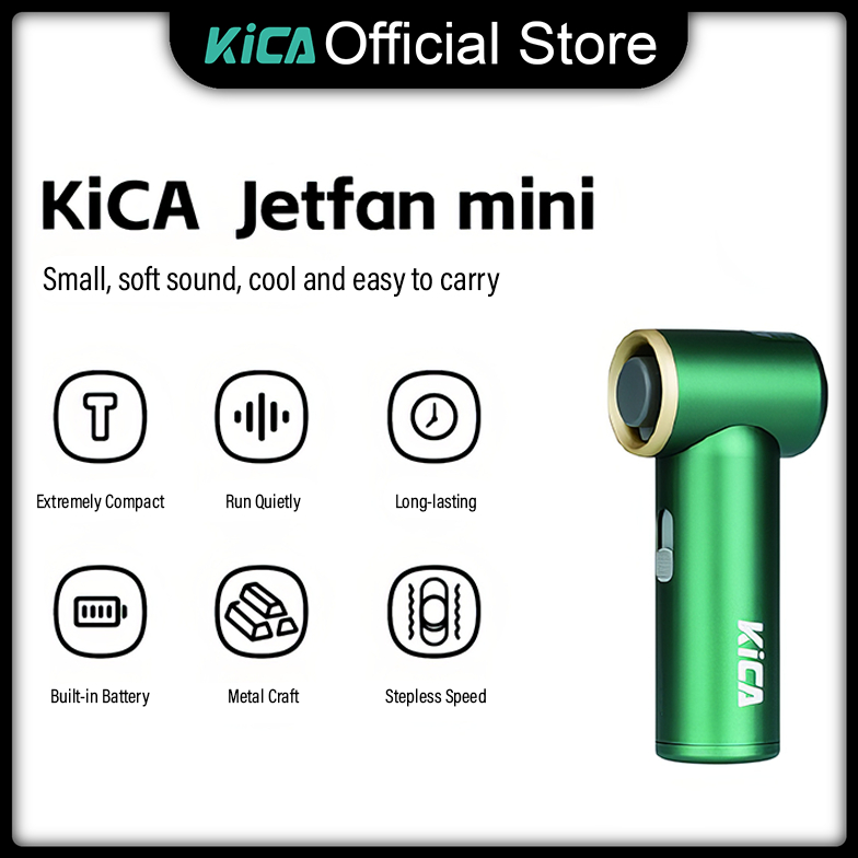 Jual Kica JetFan Mini Ultra Compact and Portable Jet Fan Mini | Shopee ...