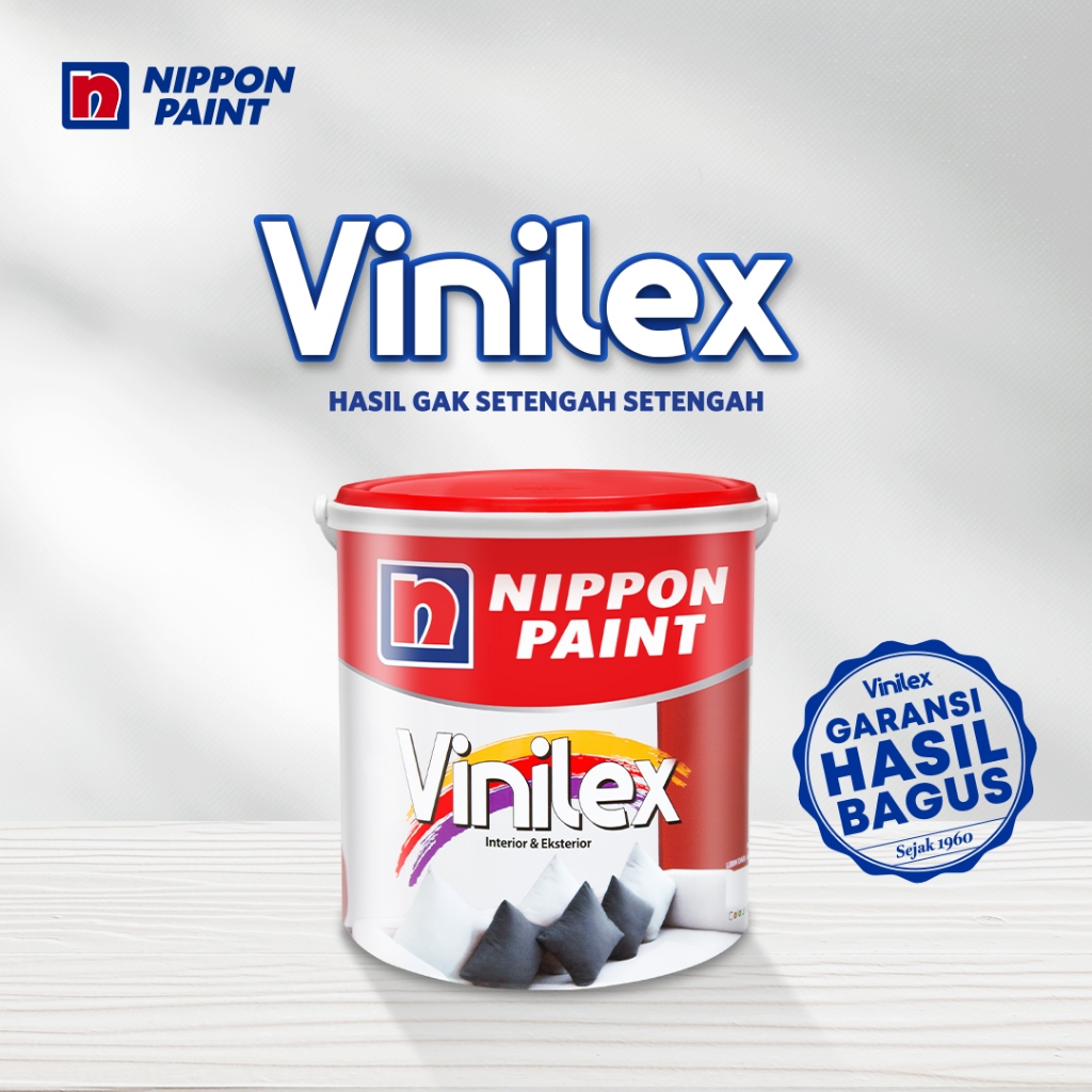 Jual Nippon Vinilex (Tinting) Cat Tembok Nippon Paint - 25KG Pail ...