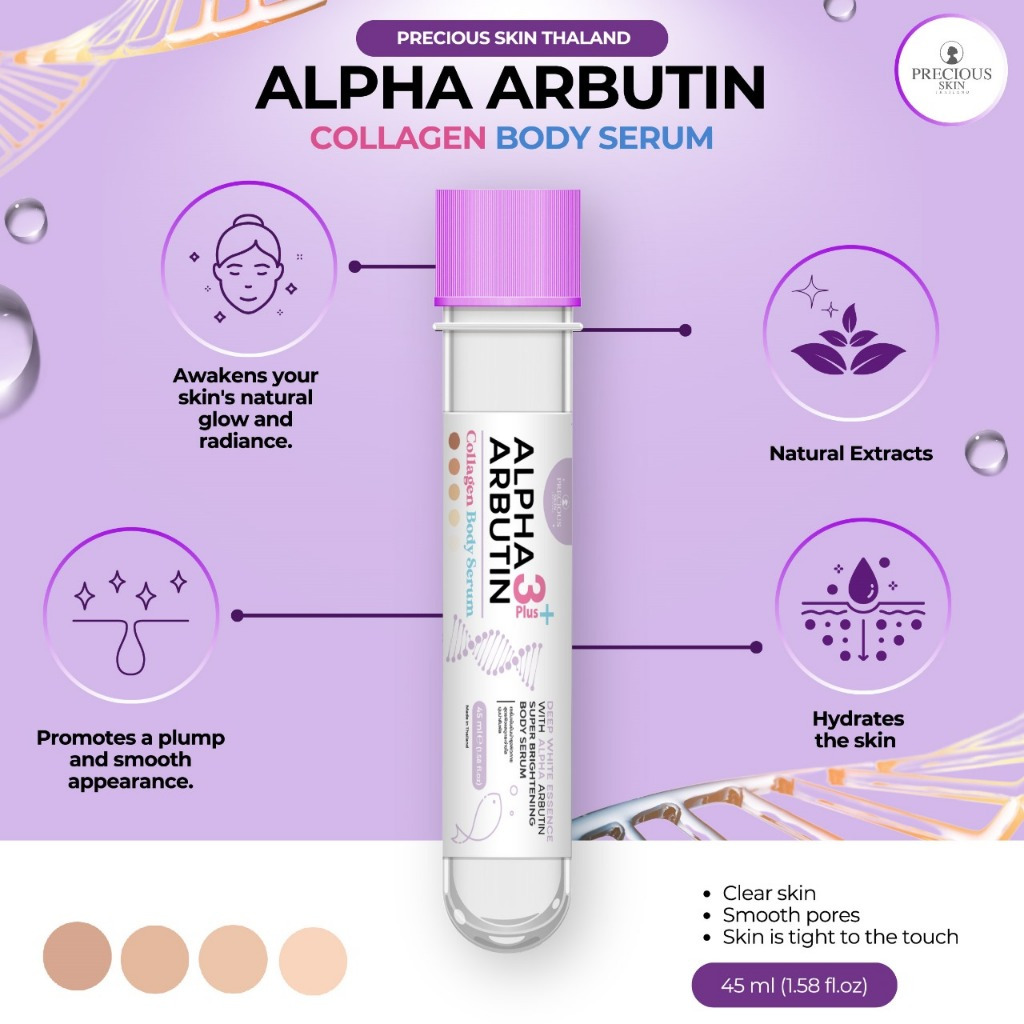 Jual Precious Skin Thailand Alpha Arbutin 3Plus 10x Whitening Booster ...