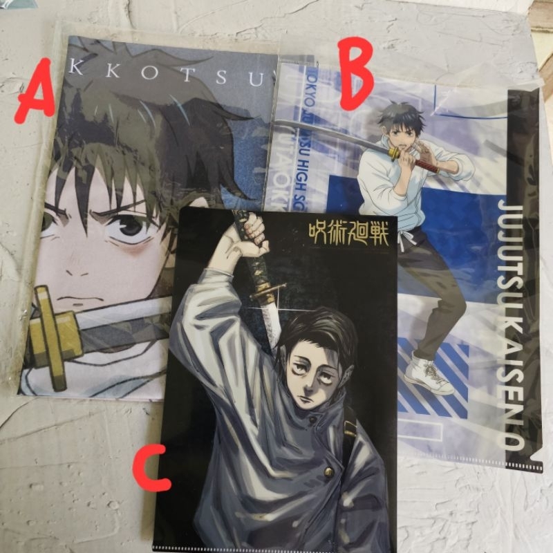 Jual official merch jujutsu kaisen 0 yuta okotsu clearfile visual cloth ...