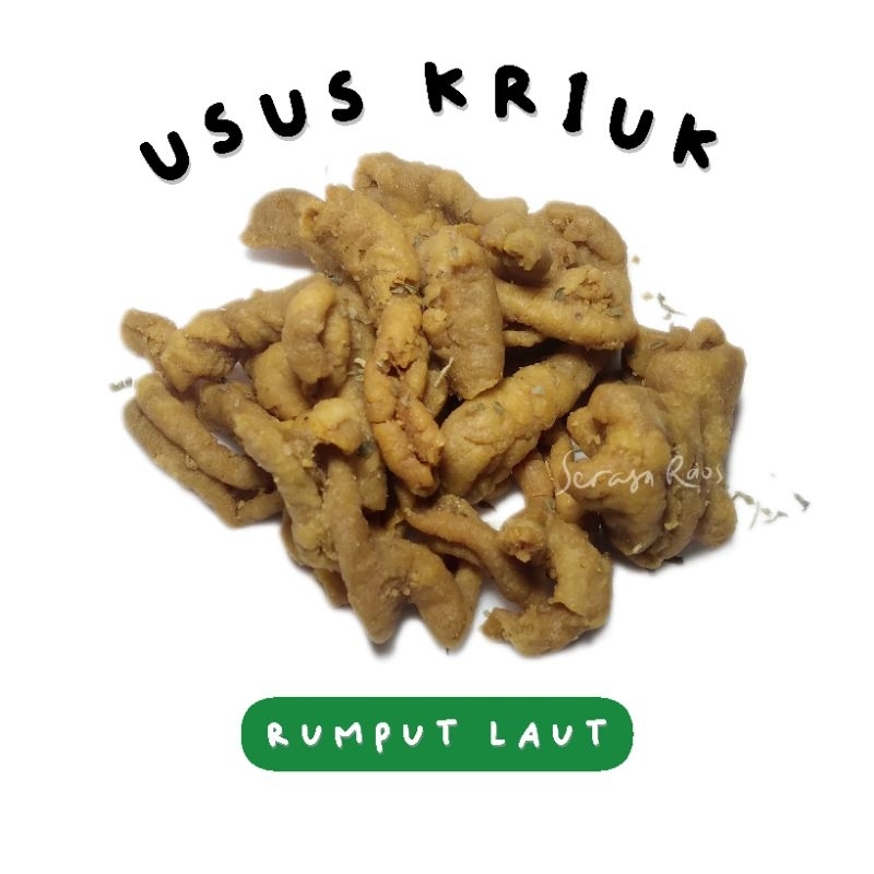 Jual SERASA RAOS : USUS AYAM SNACK CEMILAN RENYAH - RASA RUMPUT LAUT ...