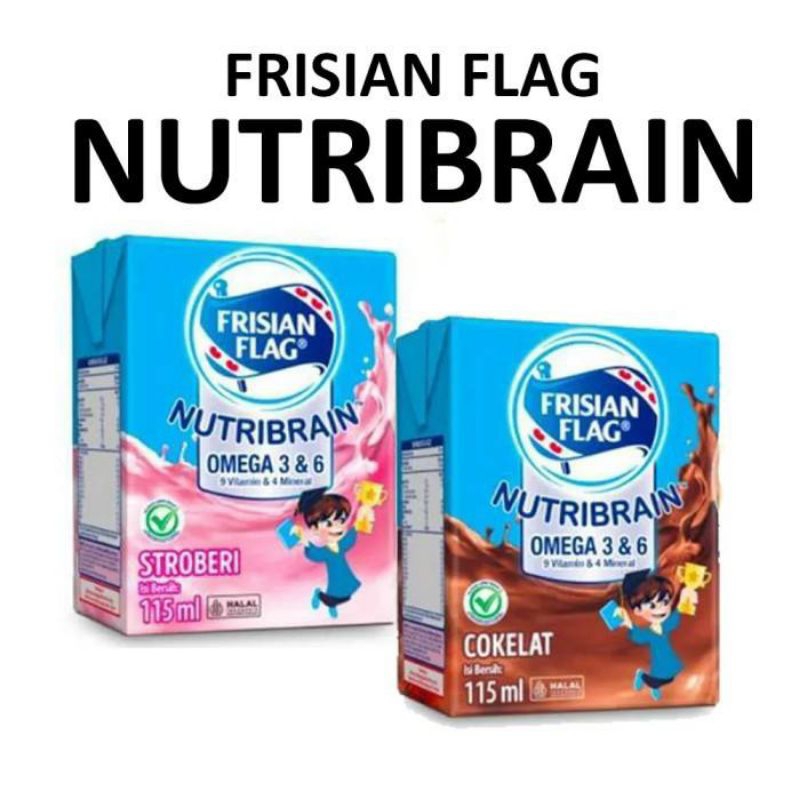 Jual Frisian Flag Nutribrain UHT 115ml | Shopee Indonesia