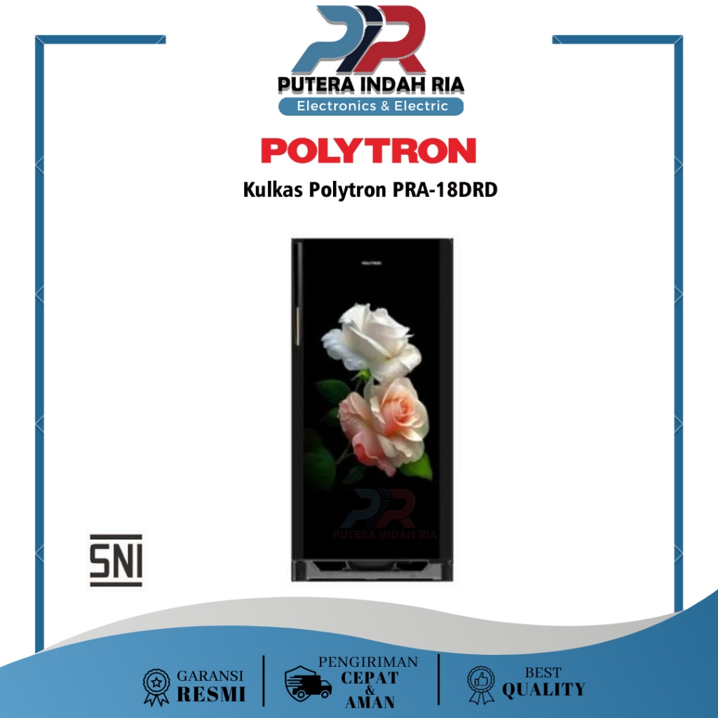 Jual Kulkas 1 Pintu POLYTRON PRA-18DRD / PRA 18 DRD 180 Liter Handle ...