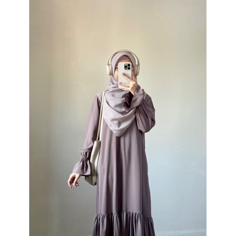 Jual Gamis Kekinian, Runia Dress by Zahro Official | Shopee Indonesia