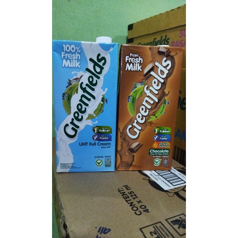 Jual Greenfields UHT 950 ml [Satuan] | Shopee Indonesia