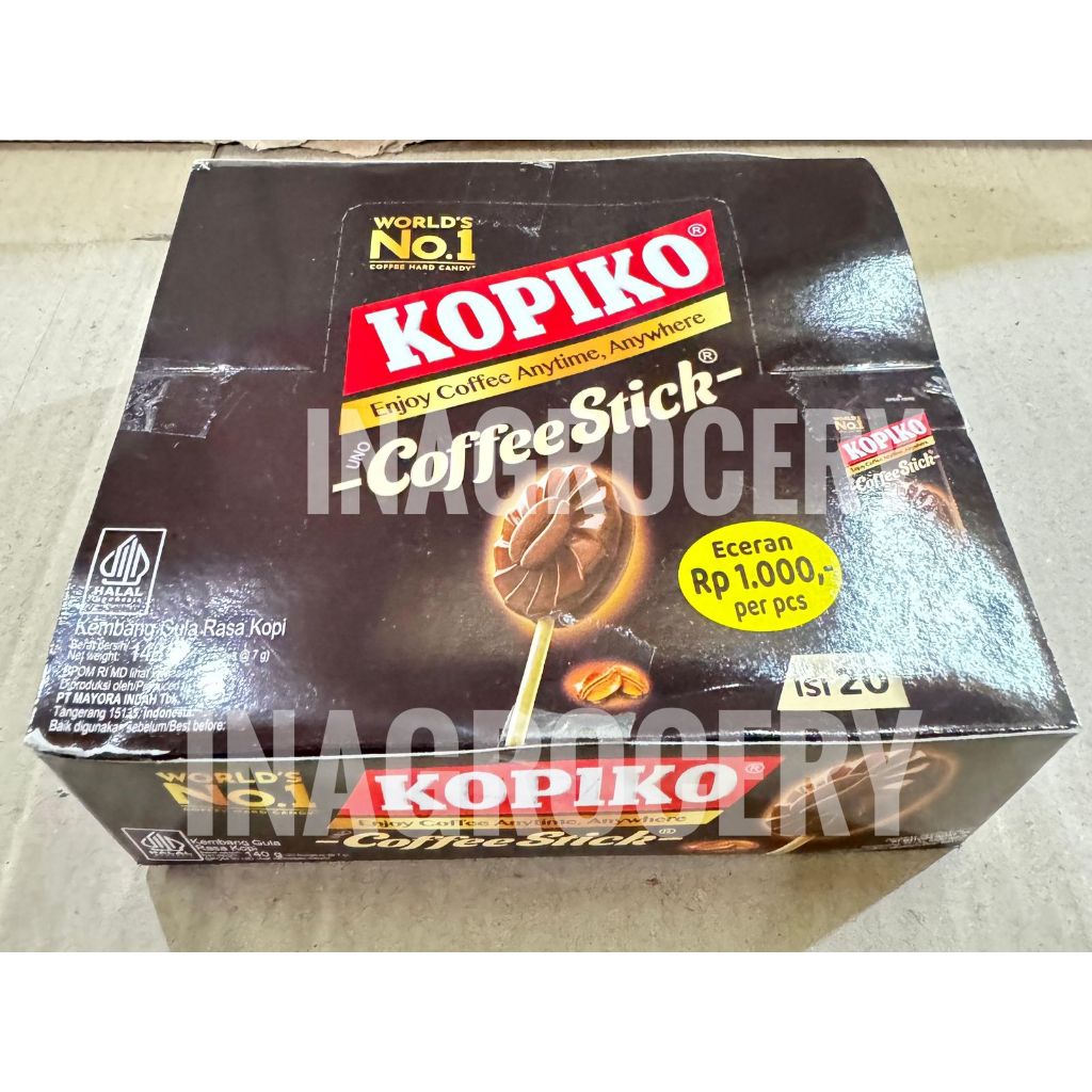 Jual KOPIKO COFFEE STICK ISI 20PCS | Shopee Indonesia