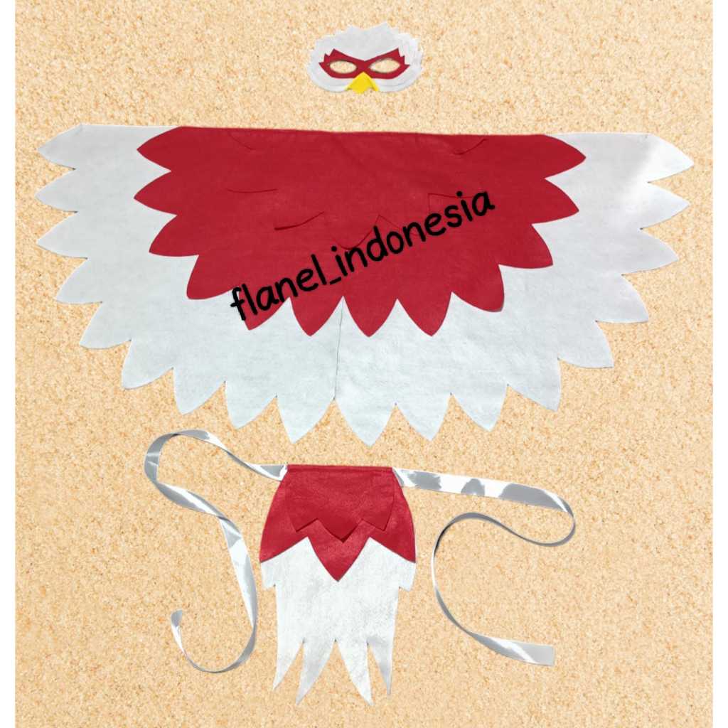 Jual Kostum Burung Garuda Merah Putih Anak-Dewasa | Elang Merah Putih ...
