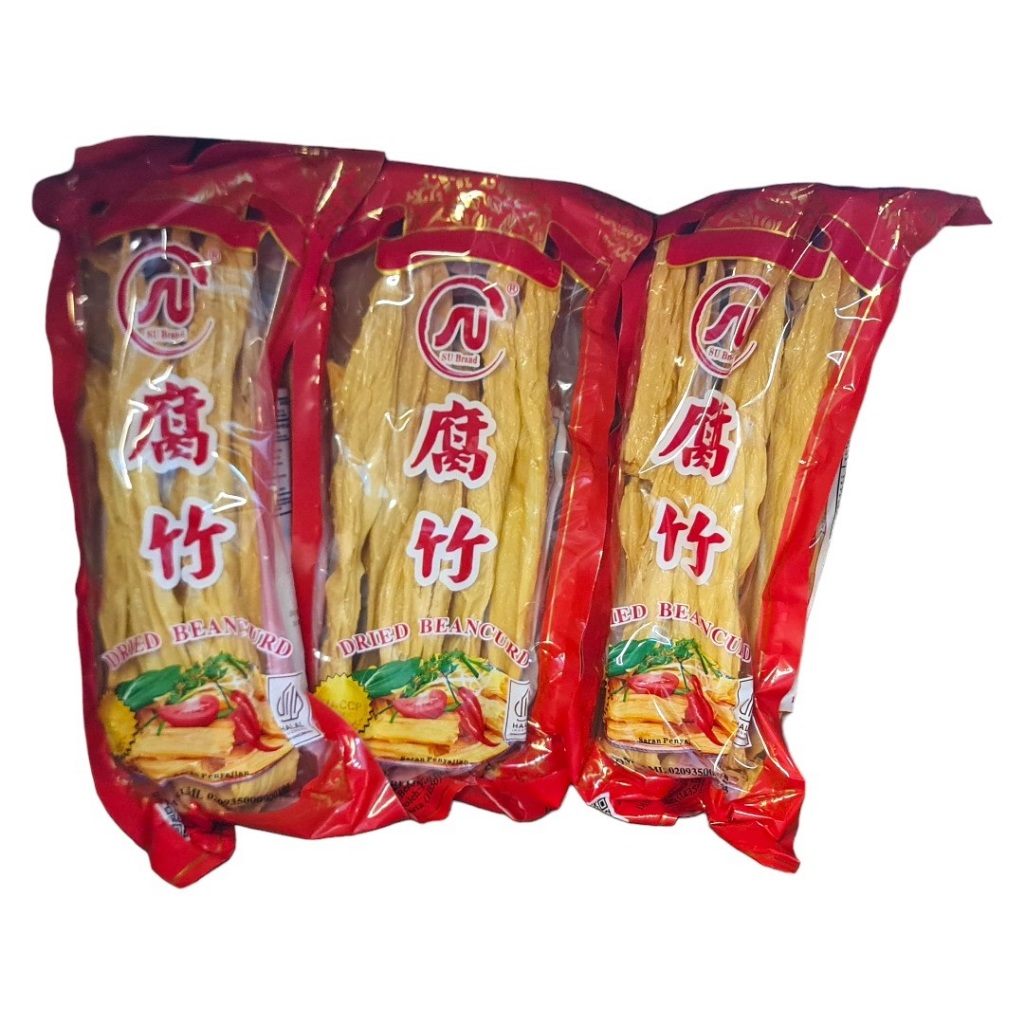 Jual Kulit Kembang Tahu Kering Yuba Fucuk Dried Bean Curd Halal Instan ...