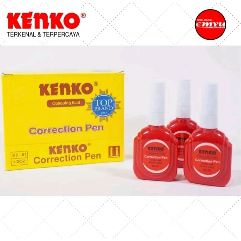 Jual Tipe-X Kenko Merah Ke-01 (12pcs) | Shopee Indonesia