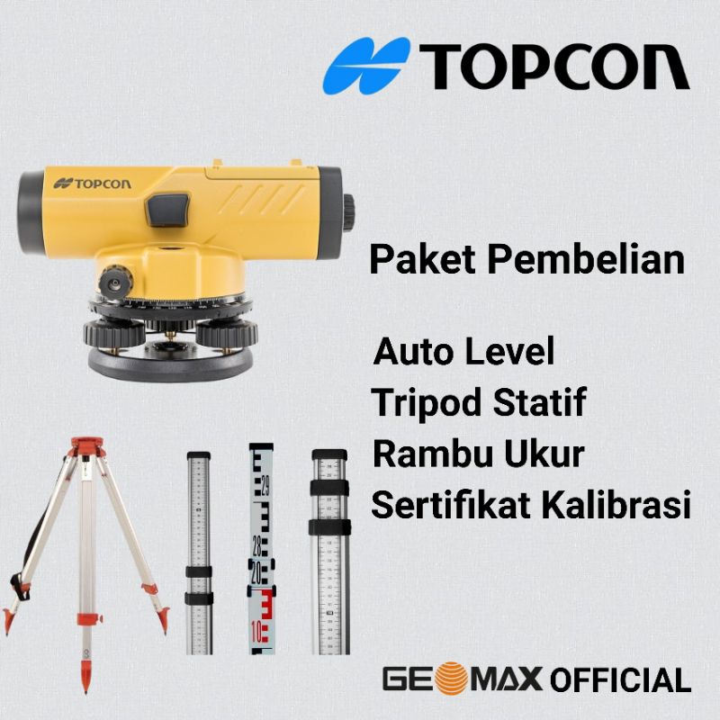 Jual Auto Level Topcon Atb-4a / Waterpas Topcon Atb-4a Bekas | Shopee Indonesia