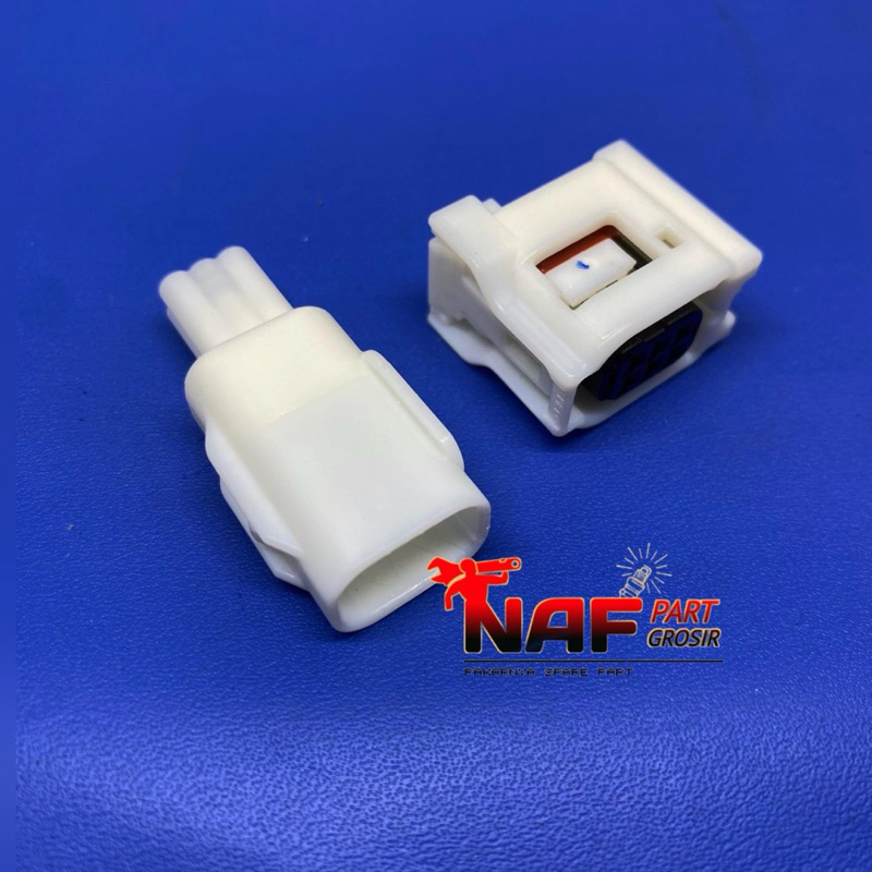 Jual SOCKET SOKET HEADLAMP NMAX AEROX CKP BEAT VARIO PCX PIN 6 MALE ...