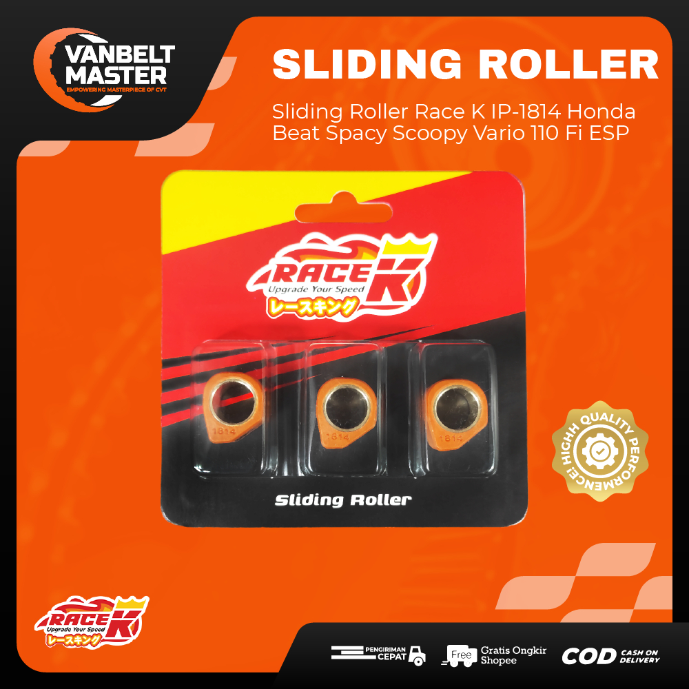 Jual Race K Sliding Roller Racing Beat Vario Scoopy Spacy Fi ESP POP ...