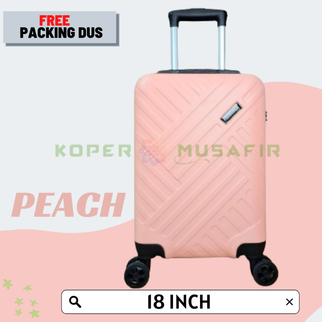 Jual [BISA KARGO] POLO LOUIS KOPER 18 INCH 6171 HARDCASE KOPER KABIN ORI FREE PACKING DUS TAHAN ...
