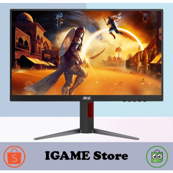 Jual Monitor LED AOC 24G4 24" IPS 1080p FHD 180Hz HDMI DP HDR10 Ergo ...