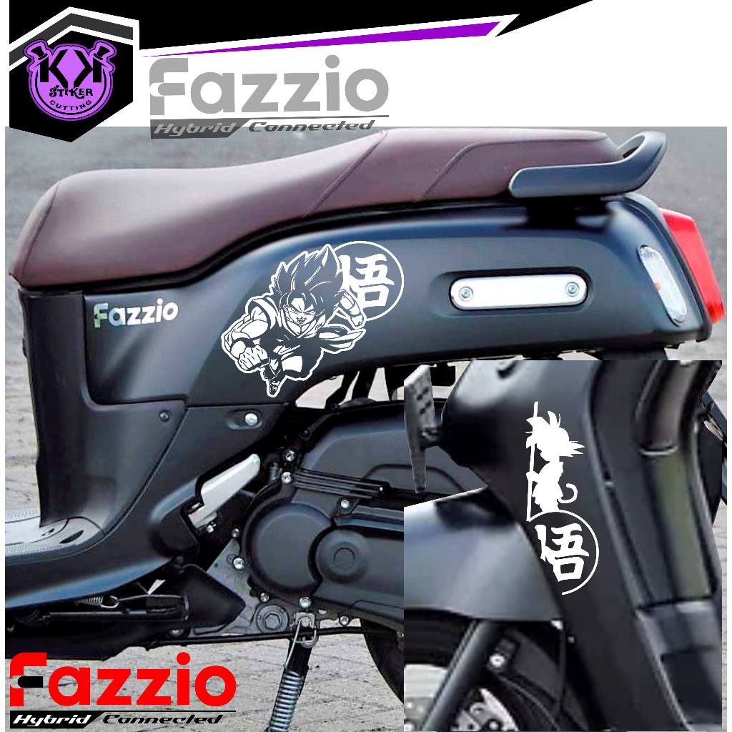Jual SC.407A/STRIPING FAZZIO/STIKER KARTUN GOKU/STIKER LOGO/STRIPING ...