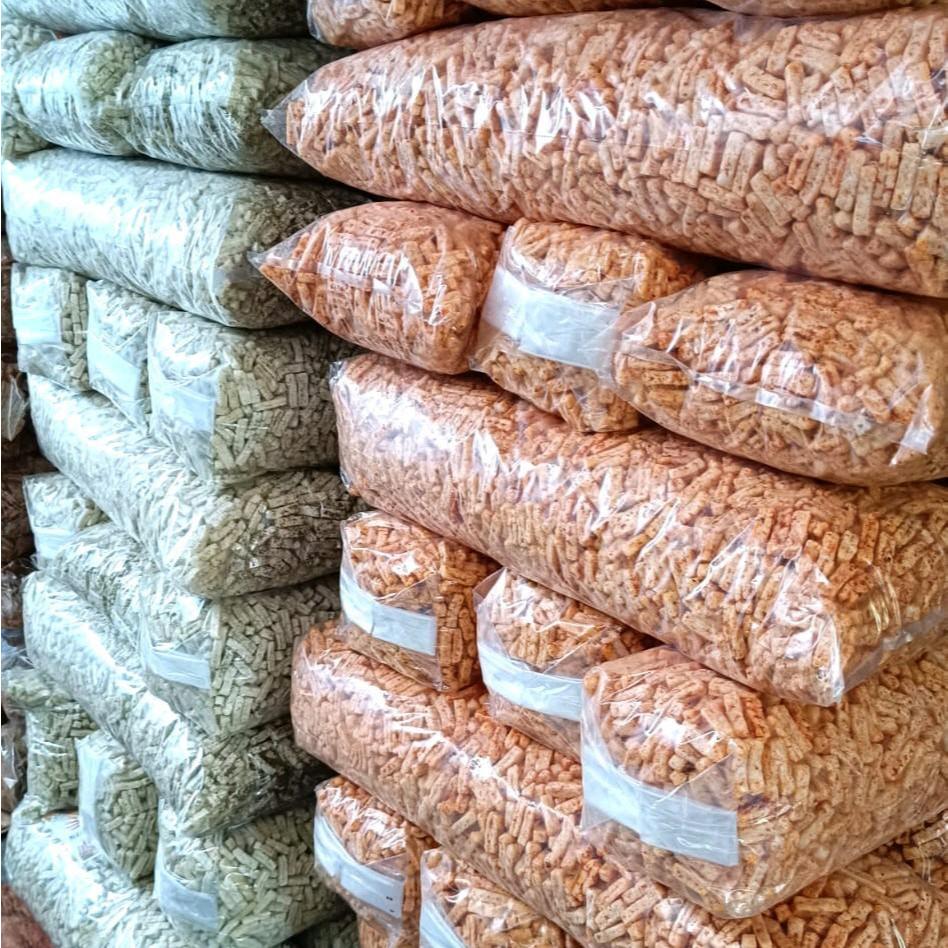 Jual Seblak Soto Cabe Ijo Pedas 1Kg Kerupuk Seblak Soto Pedas Daun ...