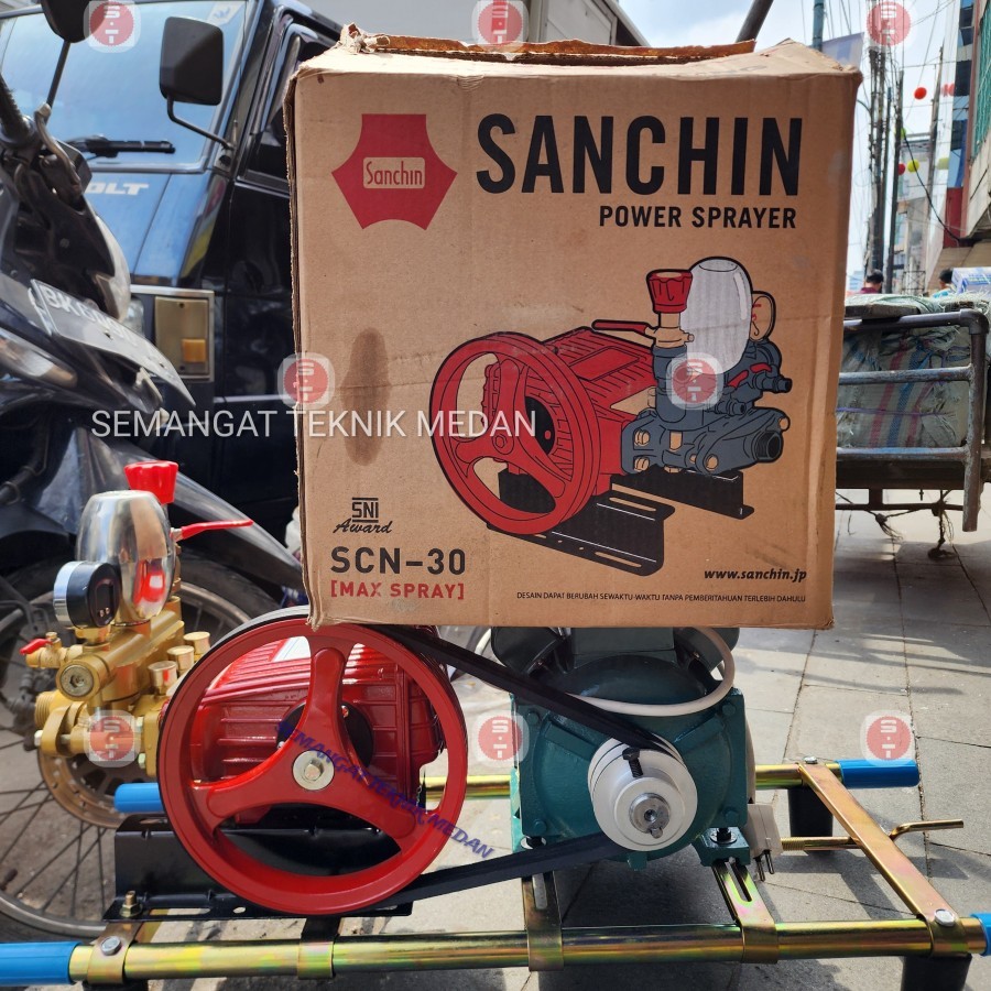 Jual MESIN DOORSMEER STEAM CUCI MOBIL SPRAYER DINAMO WESTCO 3HP SANCHIN ...