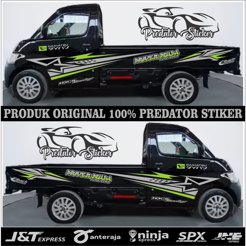 Jual Stiker Cutting Mobil Pick up daihatsu granmax stiker list mobil ...