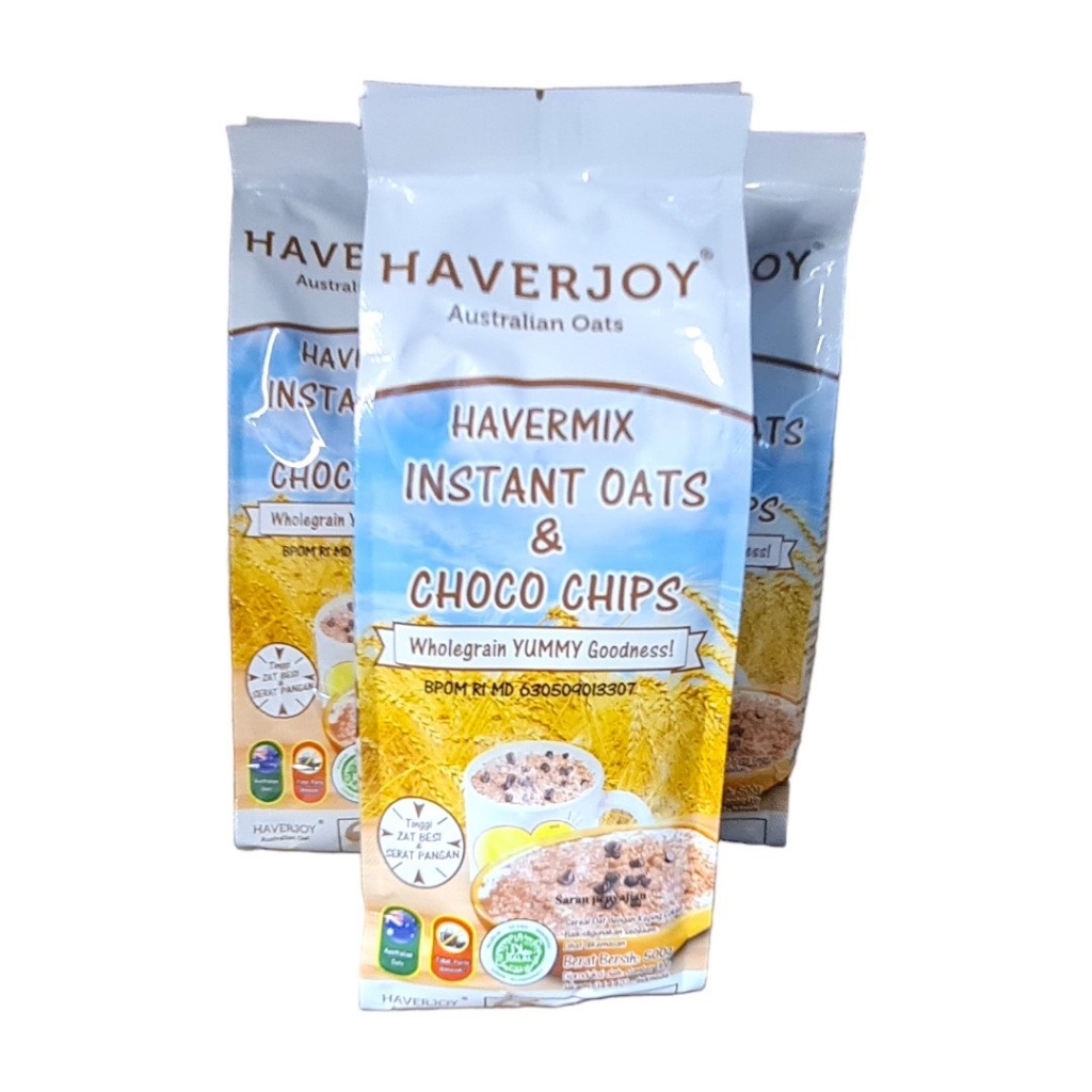 Jual Instan Instant Chocochip Choco Chip Oatmeal Oat Oats Haverjoy ...