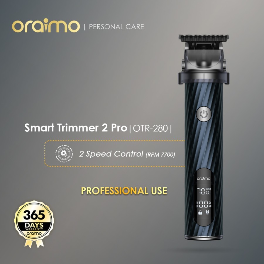 Jual Oraimo Smart Trimmer 2 Pro OTR-280 Hair Clipper Shaver Grooming ...