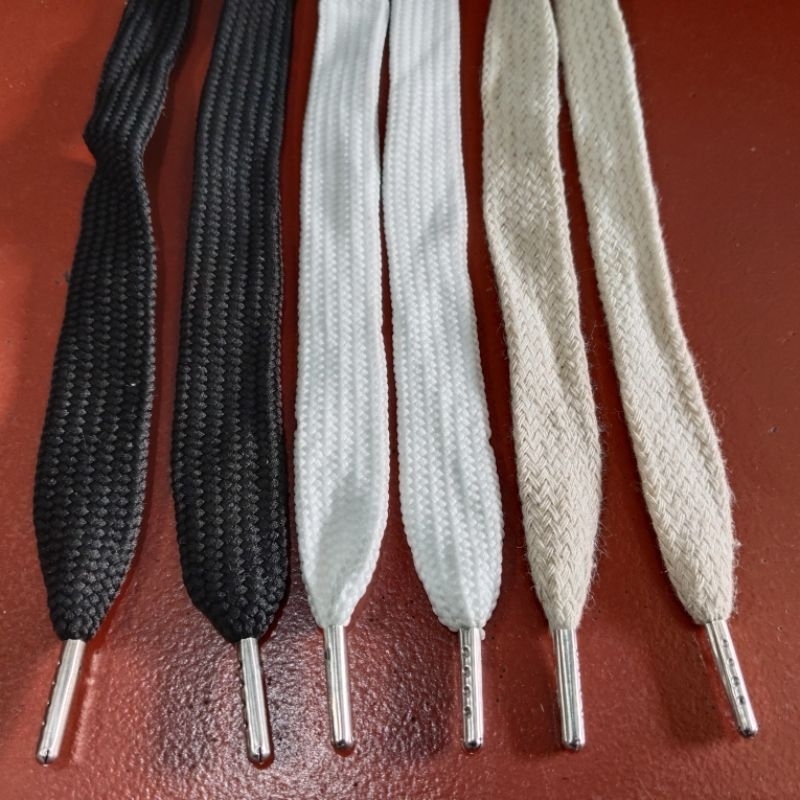 Jual tali sepatu gembung premium 2cm tali sepatu jumbo lebar 2cm ...