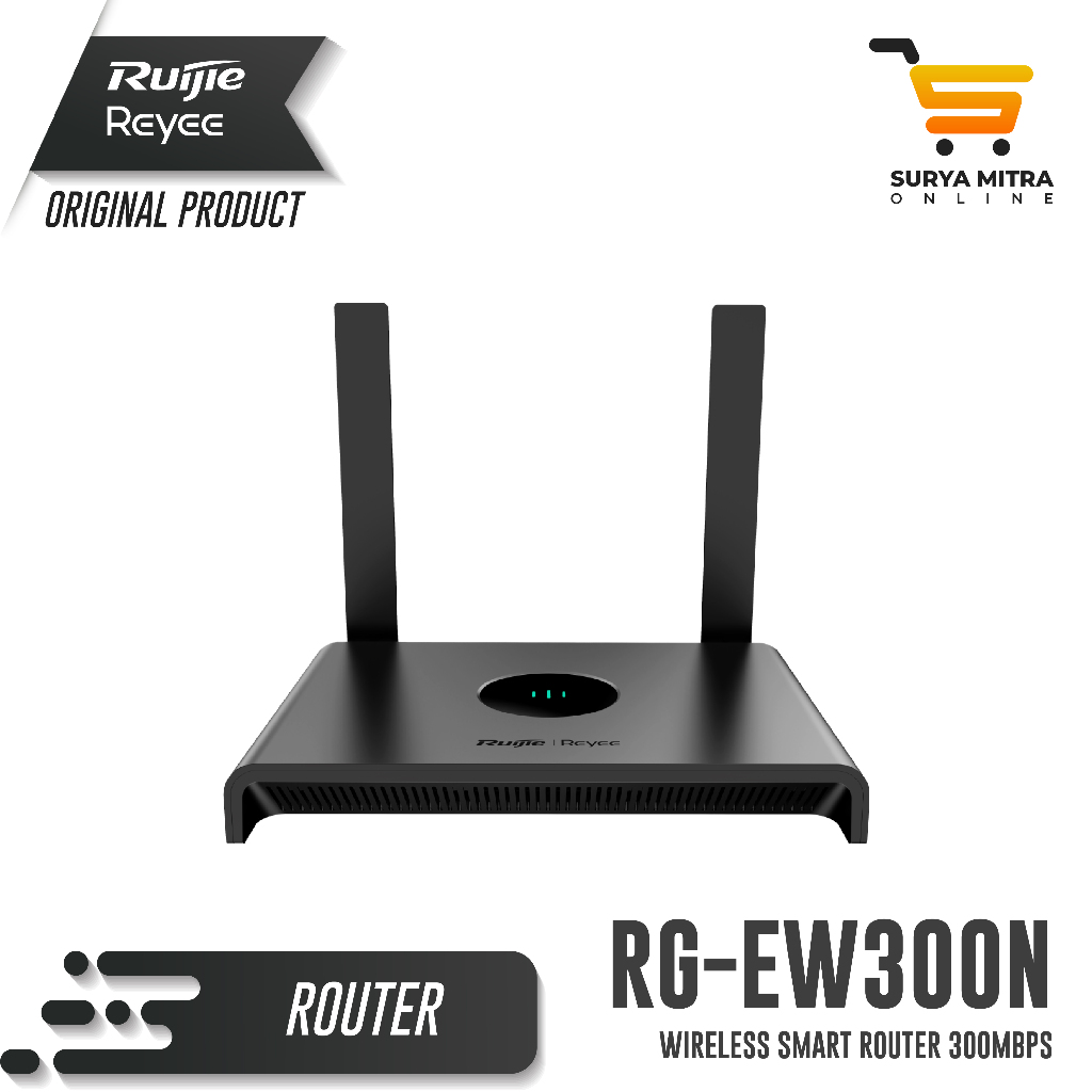 Jual Ruijie Reyee Wireless Router RG-EW300N 300Mbps | Shopee Indonesia