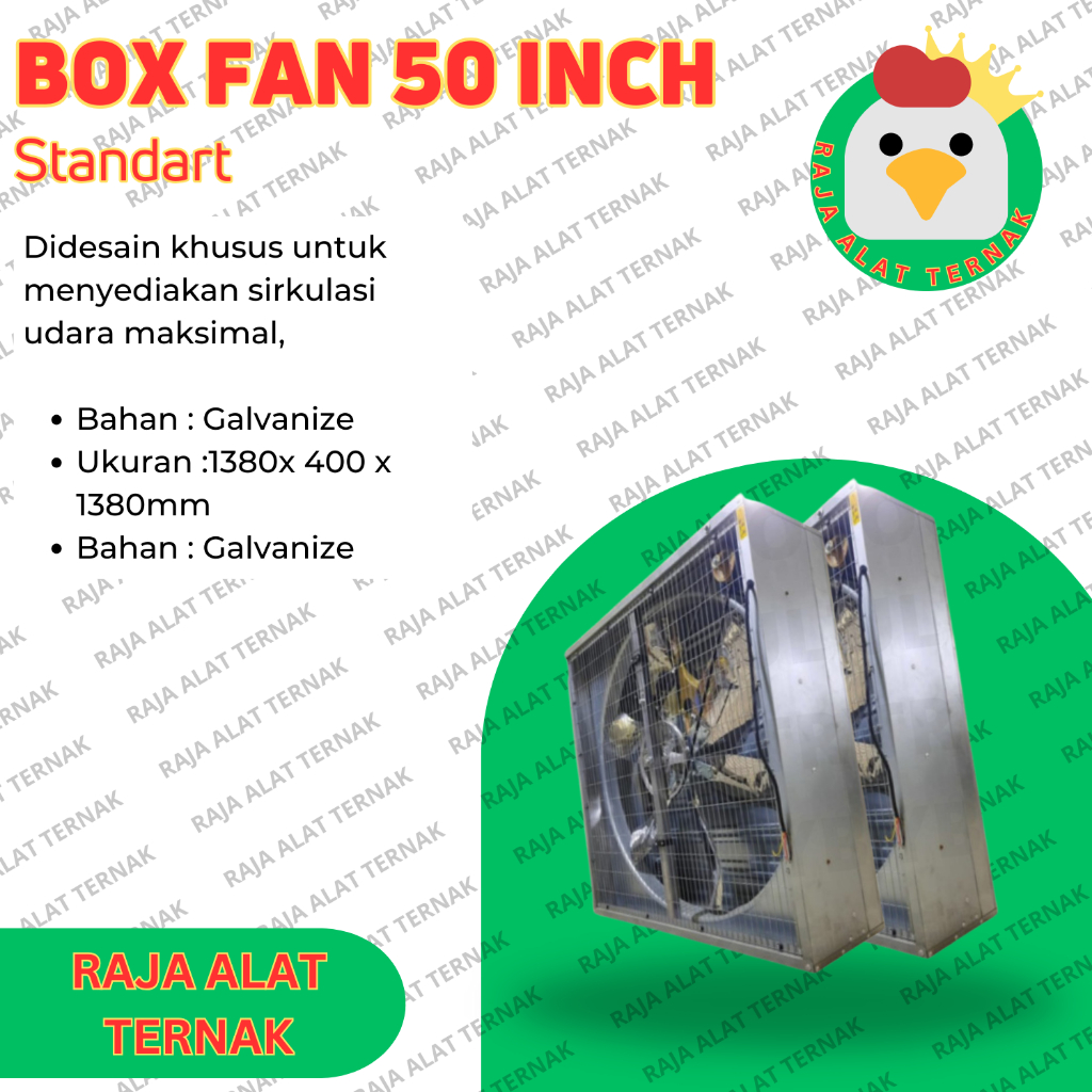 Jual Box Fan / Blower Fan / Exhaust Fan 50 inch Standart | Shopee Indonesia